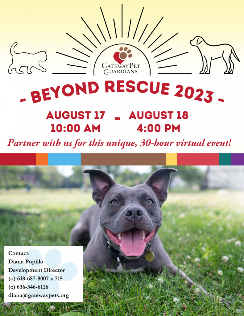 Beyond Rescue 2023 - Gateway Pet Guardians